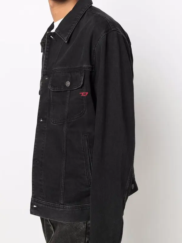 DIESEL® Button-up Denim Jacket