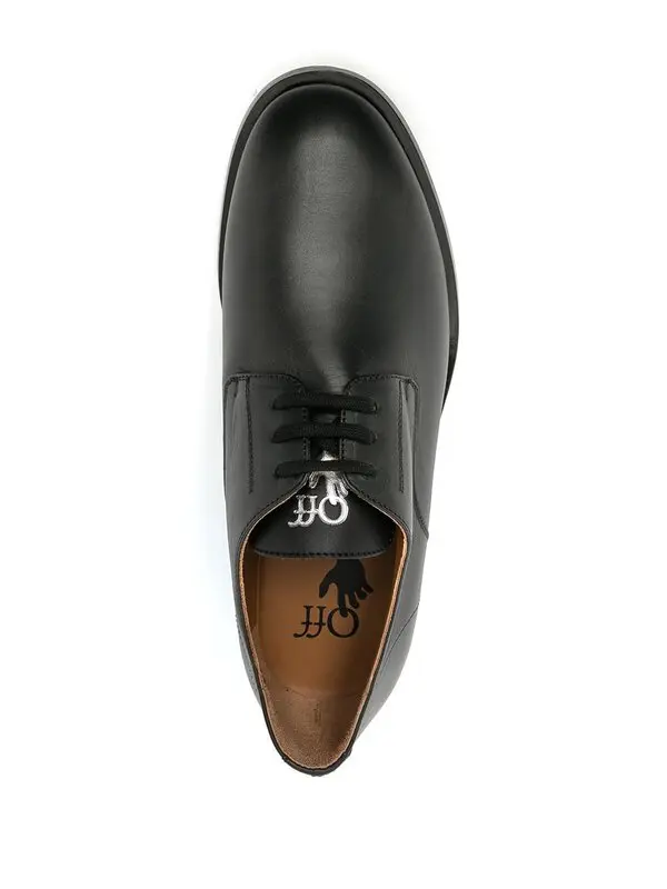Off-White Contrasting-sole Derby Shoes