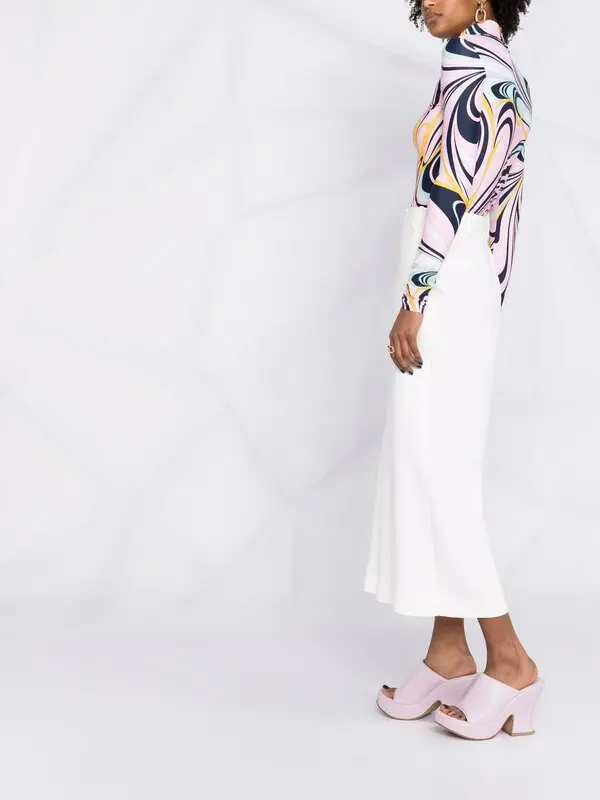 Valentino Garavani Cropped Wide-leg Trousers