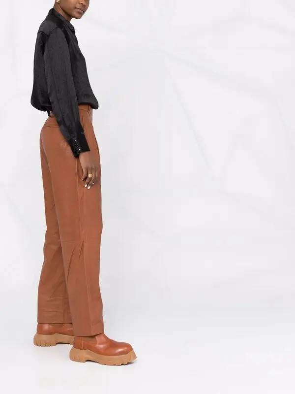 Rag & Bone Leslie Leather Trousers