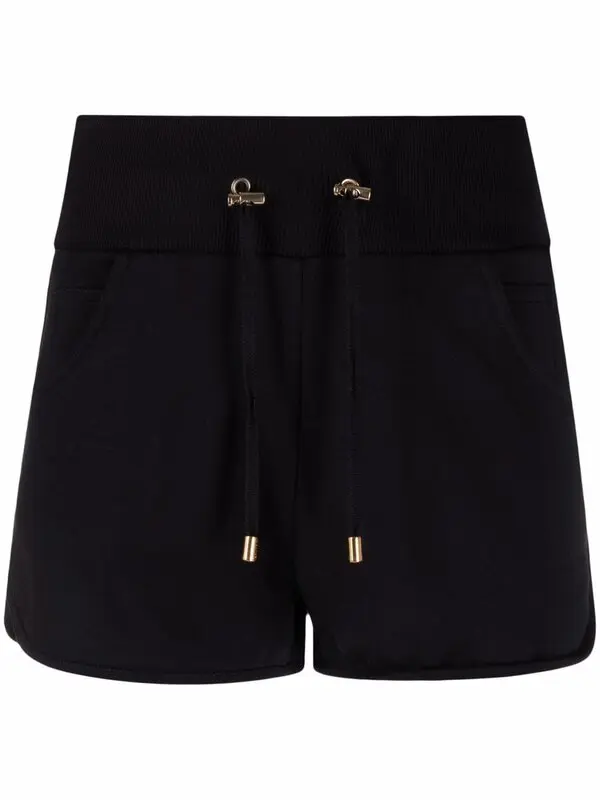 Balmain Logo Knit Shorts