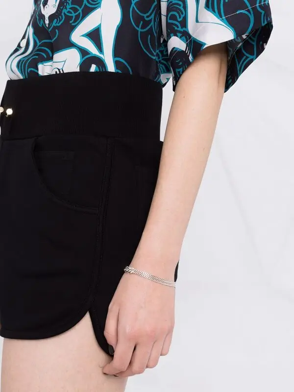 Balmain Logo Knit Shorts