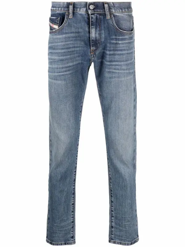DIESEL® D-strukt Slim Jeans - Blue