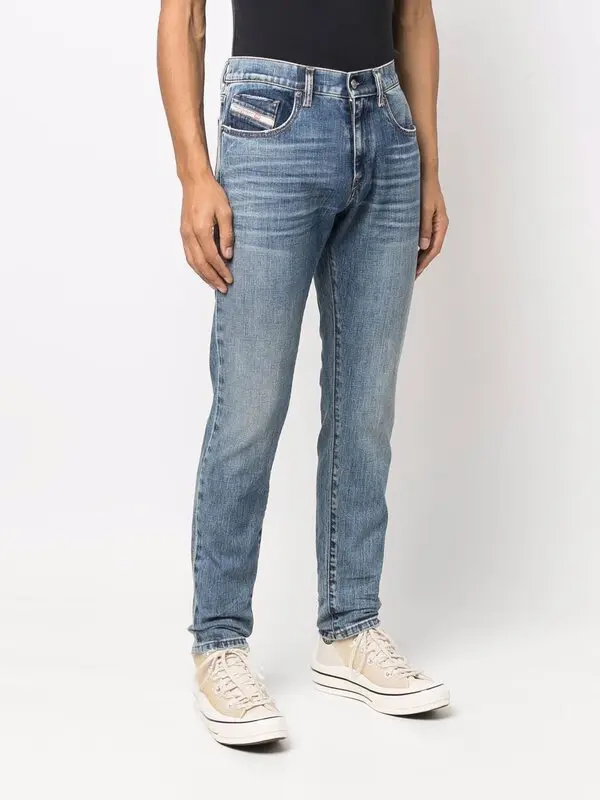 DIESEL® D-strukt Slim Jeans - Blue