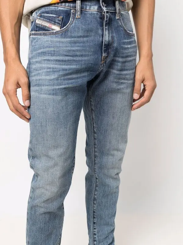 DIESEL® D-strukt Slim Jeans - Blue