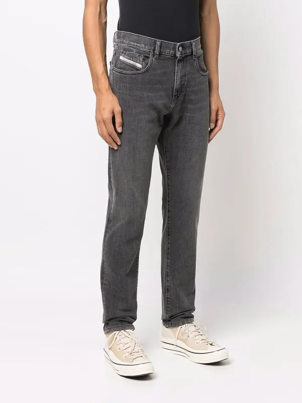 DIESEL® 2019 D-strukt 09c47 Slim-cut Jeans - Black
