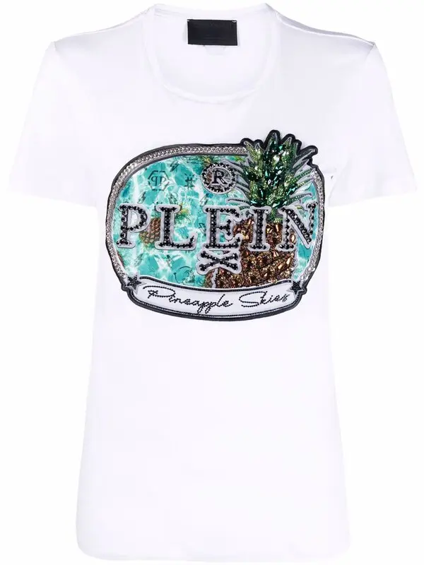 Philipp Plein Logo-print Short-sleeve T-shirt - White