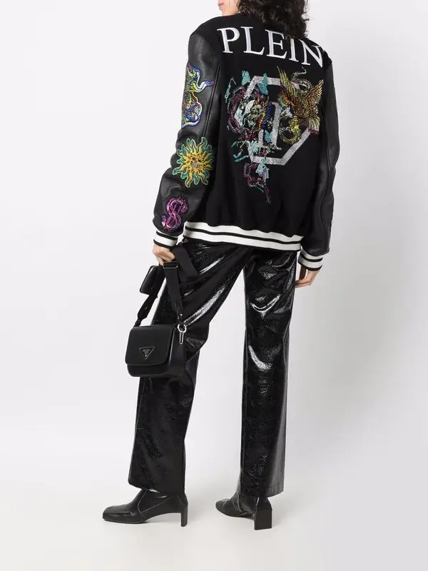Philipp Plein Varsity Bomber Jacket