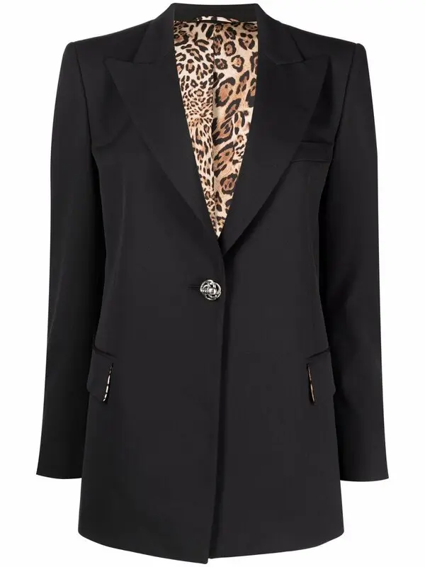 Philipp Plein Cady Crystal Skull Blazer
