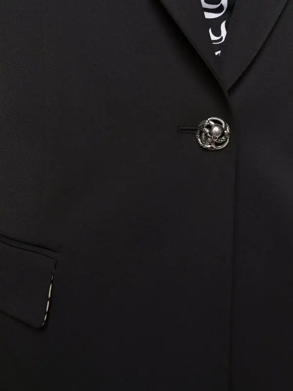 Philipp Plein Cady Crystal Skull Blazer