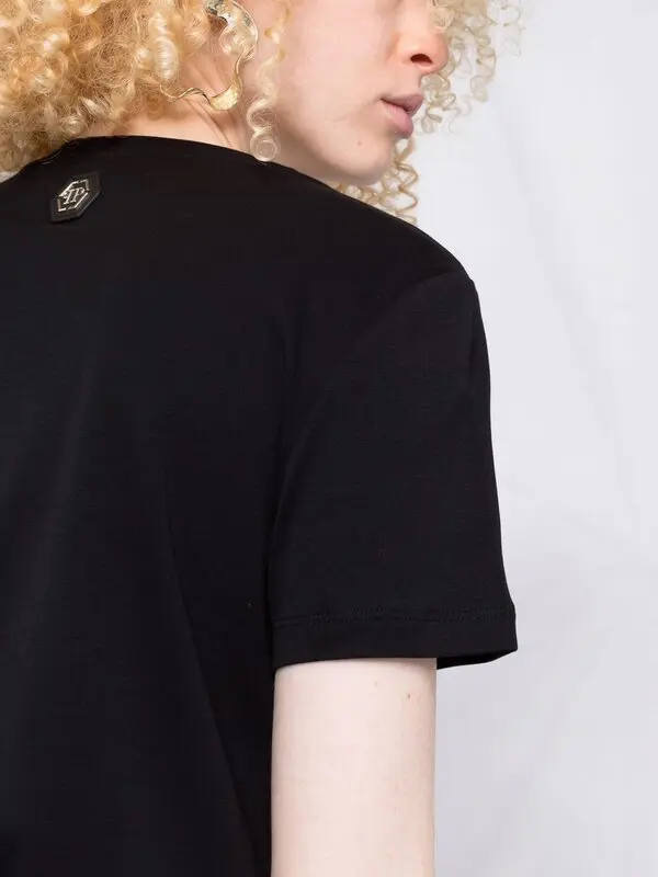 Philipp Plein Crystal-embellished T-shirt - Black