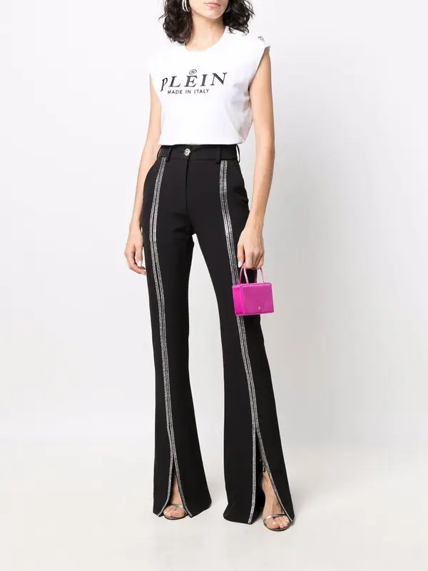 Philipp Plein Cady High-waisted Trousers