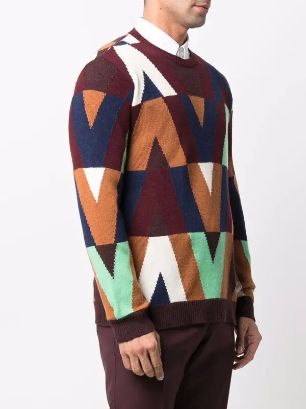Valentino Garavani Logo-intarsia Jumper