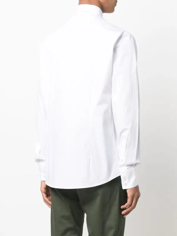 Philipp Plein Hexagon Embroidery Dress Shirt