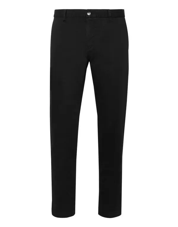 Philipp Plein Hexagon Logo Slim-fit Chinos - Black