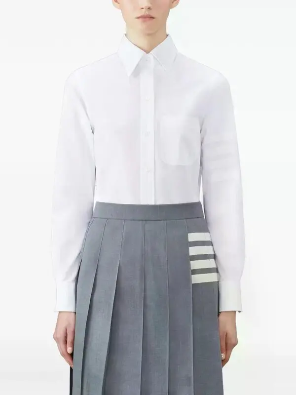 Thom Browne Long-sleeve Shirt - White