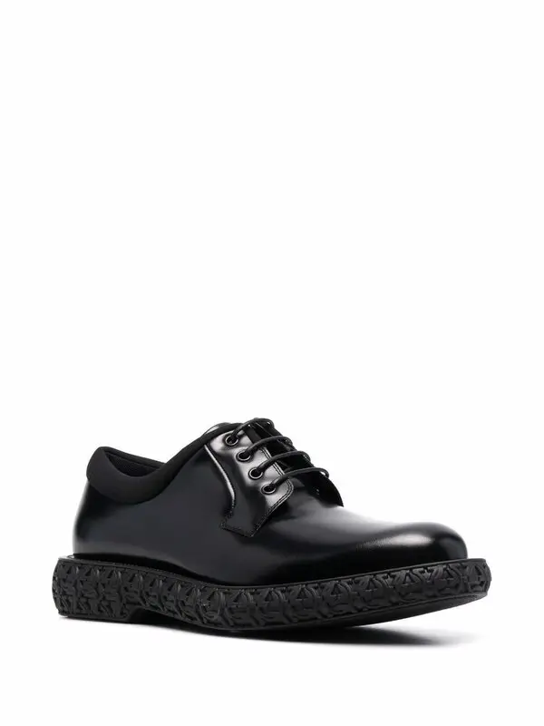 FERRAGAMO Mark Leather Derby Shoes