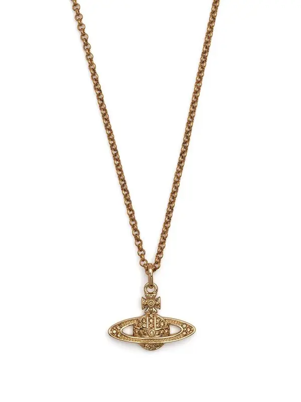 VIVIENNE WESTWOOD Bas Relief Orb Necklace - Gold
