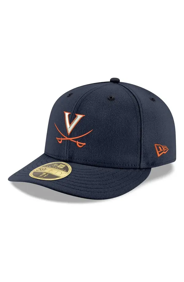 New Era Virginia Cavaliers Basic Low Profile 59fifty Fitted Hat