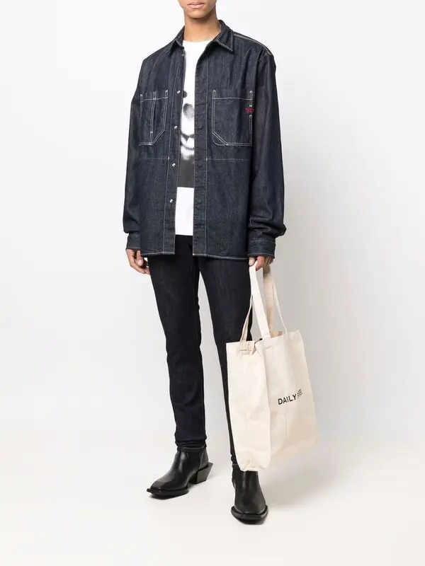 DIESEL® 2019 D-strukt Z9b89 Slim-cut Jeans - Blue
