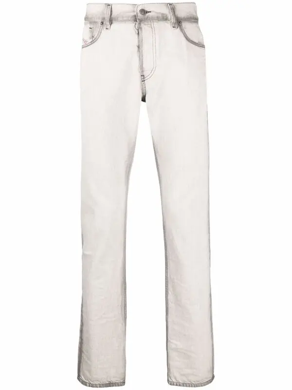 DIESEL® 1995 Faded Denim Straight Leg Jeans - Grey