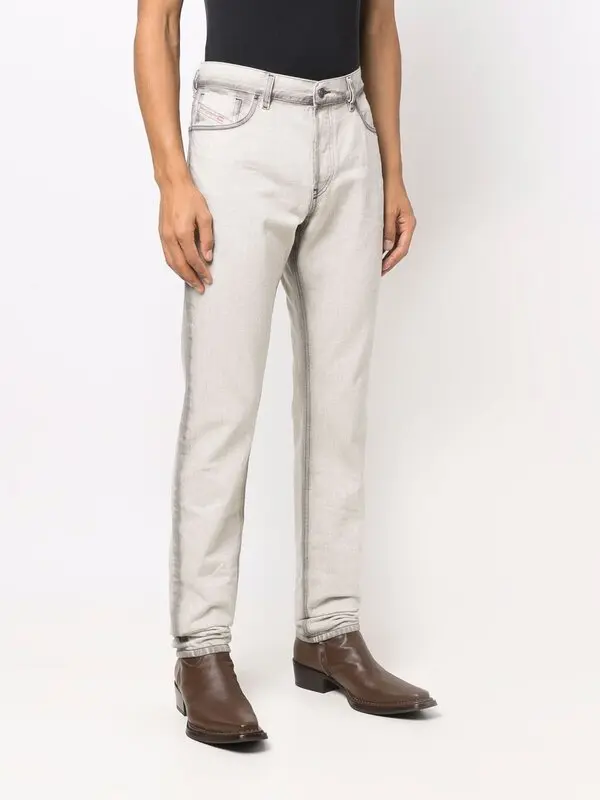 DIESEL® 1995 Faded Denim Straight Leg Jeans - Grey