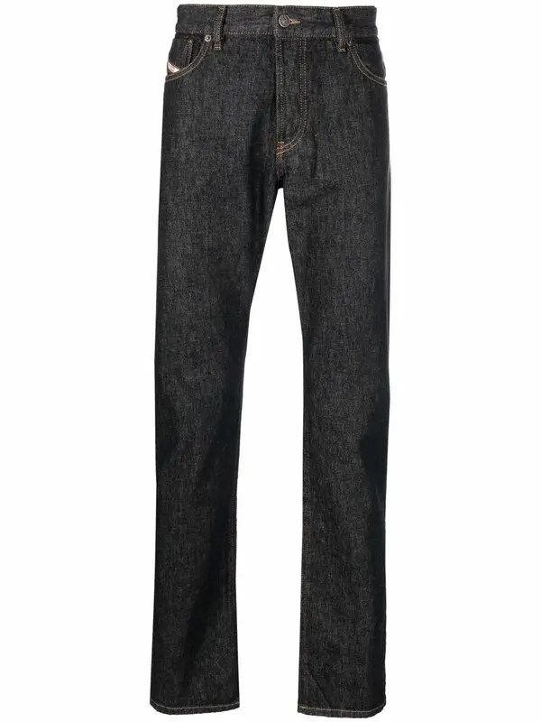 DIESEL® 1995 D-sark Z9c34 Straight-leg Jeans - Black