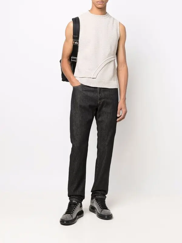 DIESEL® 1995 D-sark Z9c34 Straight-leg Jeans - Black