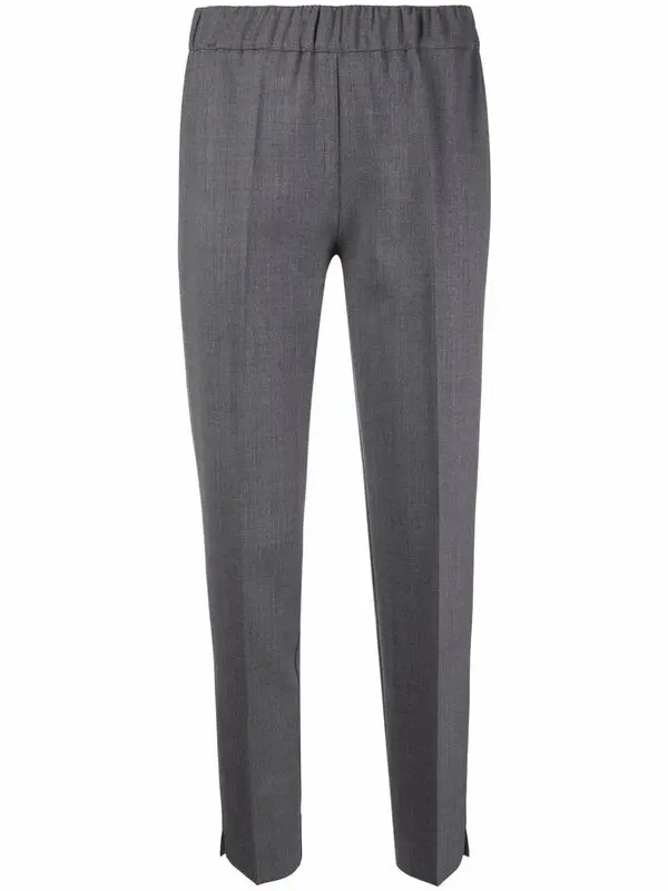 D.exterior Wool Drawstring Trousers