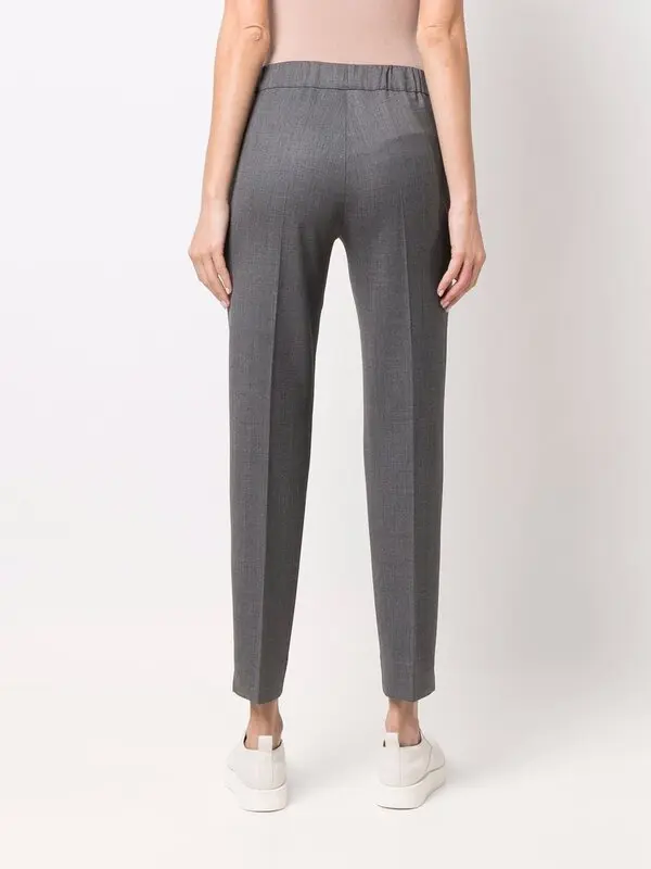 D.exterior Wool Drawstring Trousers