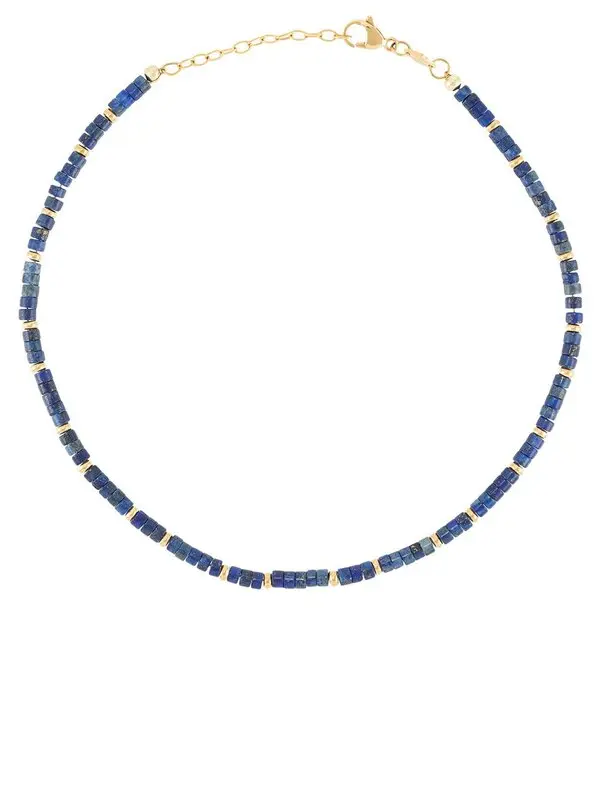 NIALAYA JEWELRY Beaded Necklace - Blue