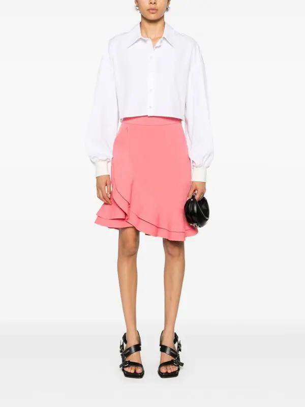 Alexander McQueen Ruffled Asymmetric Skirt