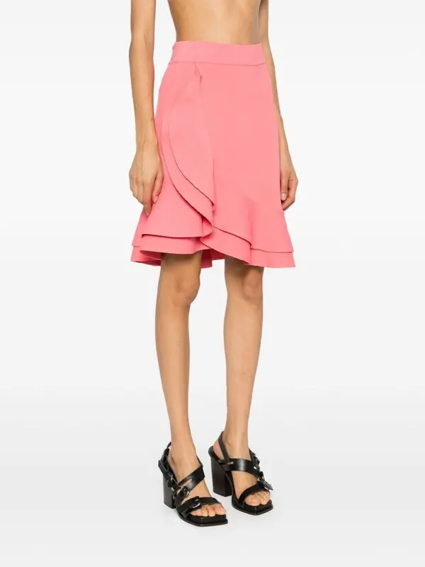 Alexander McQueen Ruffled Asymmetric Skirt