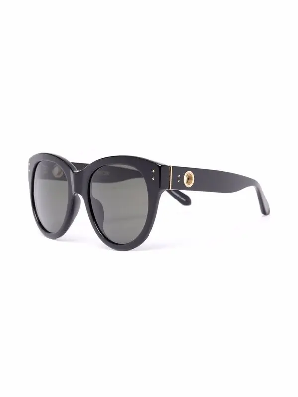 Linda Farrow Round Frame Sunglasses