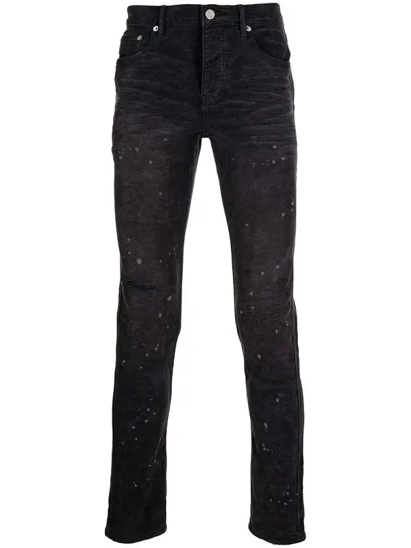 PURPLE BRAND Low-rise Skinny Jeans