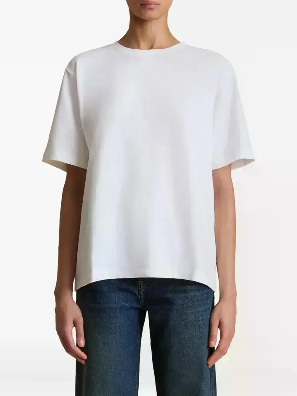 Khaite Mae Cotton T-shirt - White