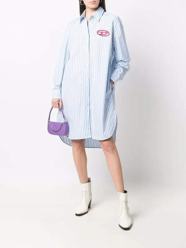 DIESEL® D-lunar Shirt Dress