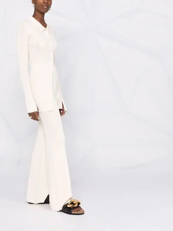 Remain Birger Christensen Fine-ribbed Flared Trousers