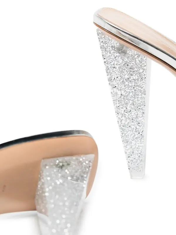 GIANVITO ROSSI 111mm Odyssey Glitter-embellished Sandals