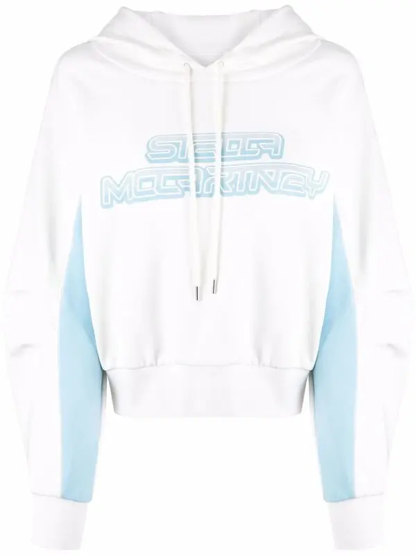 Stella McCartney Logo-print Hoodie - White