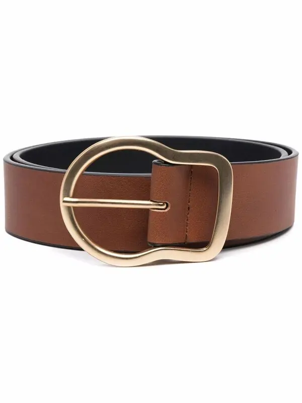 Dorothee Schumacher Leather Buckle Belt - Brown
