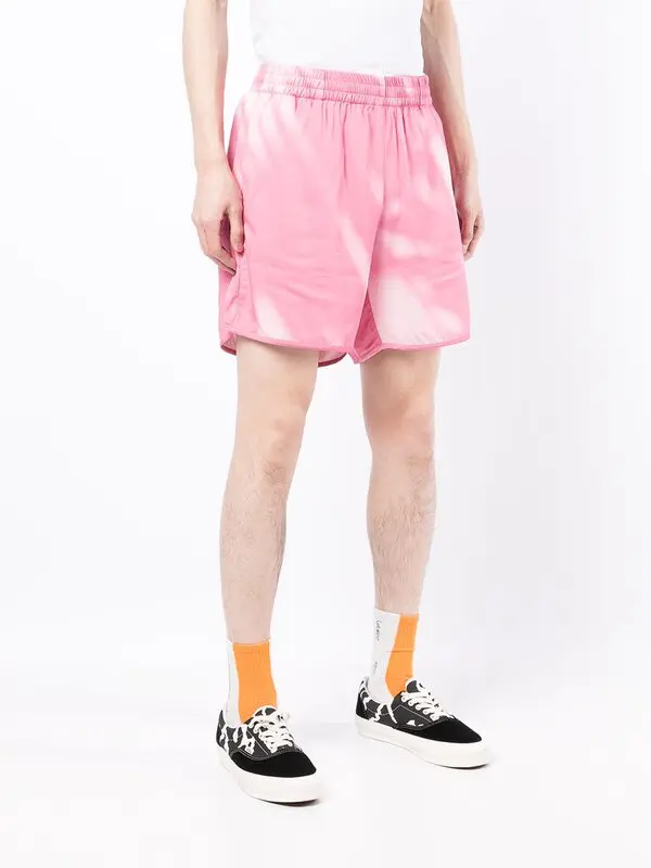 BLUE SKY INN Washed-print Elasticated Shorts