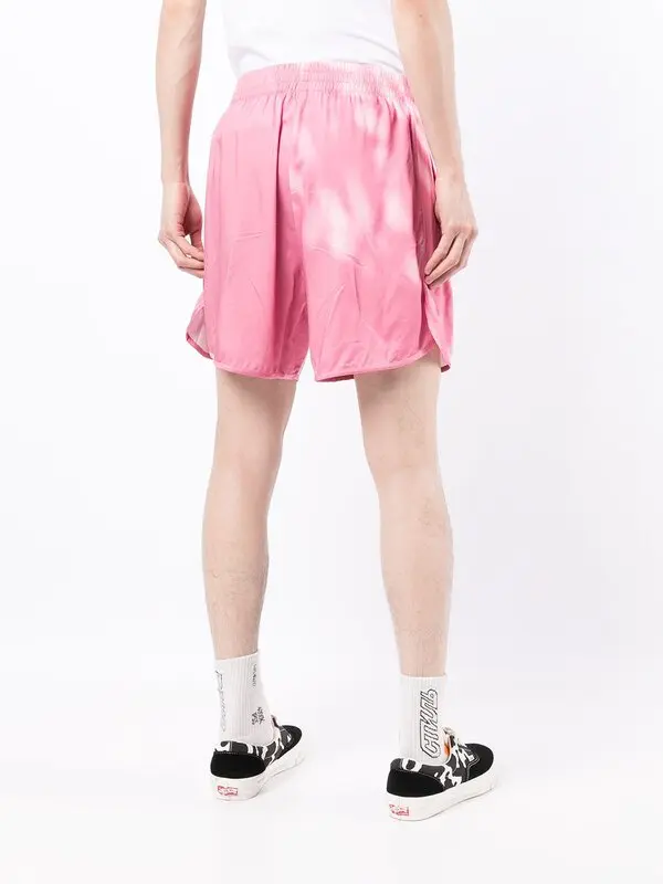 BLUE SKY INN Washed-print Elasticated Shorts