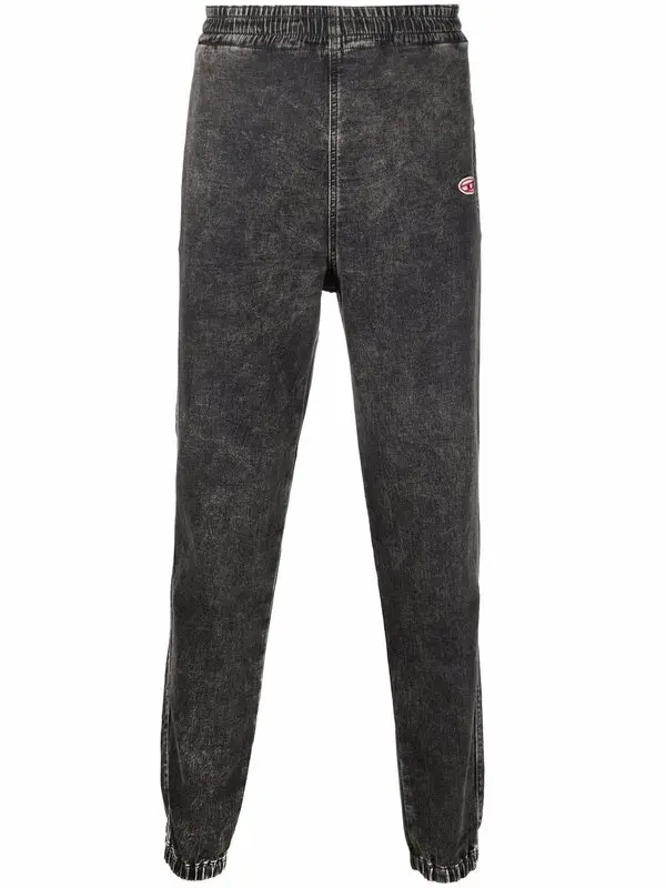 DIESEL® D-lab Tapered Jeans - Black