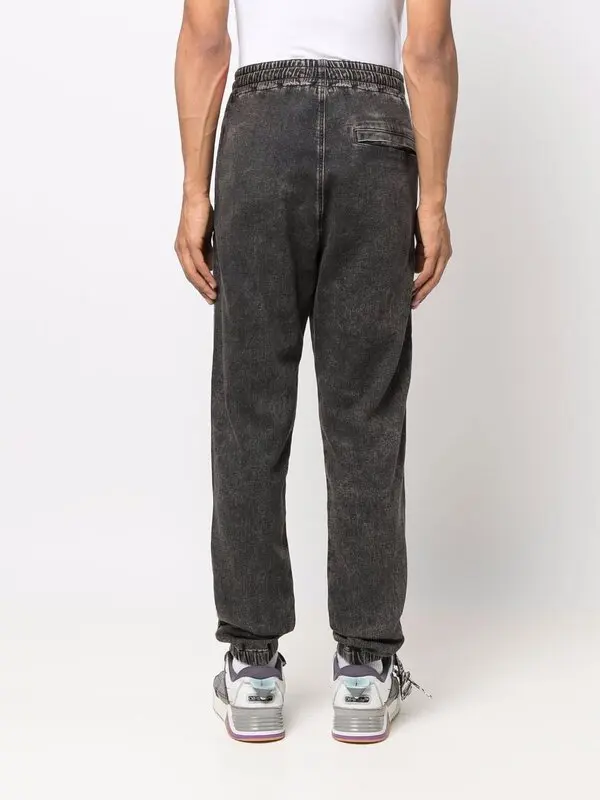 DIESEL® D-lab Tapered Jeans - Black