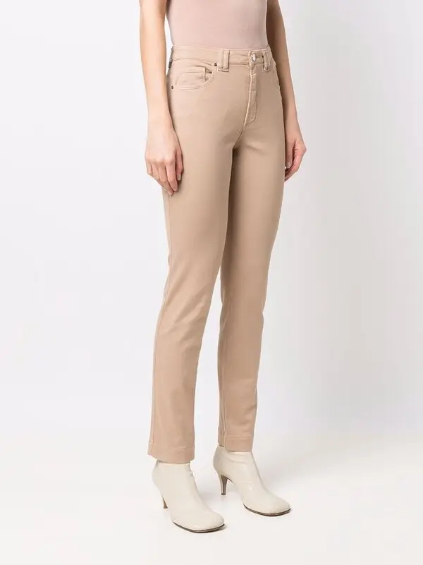 D.exterior Slim-cut Straight-leg Trousers