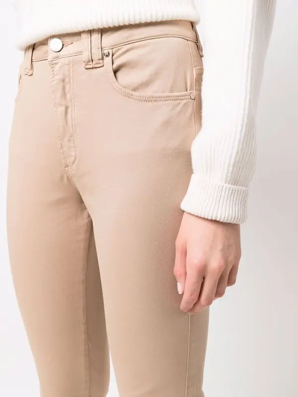 D.exterior Slim-cut Straight-leg Trousers