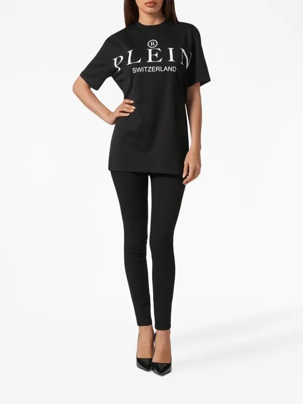 Philipp Plein Logo T-shirt - Black
