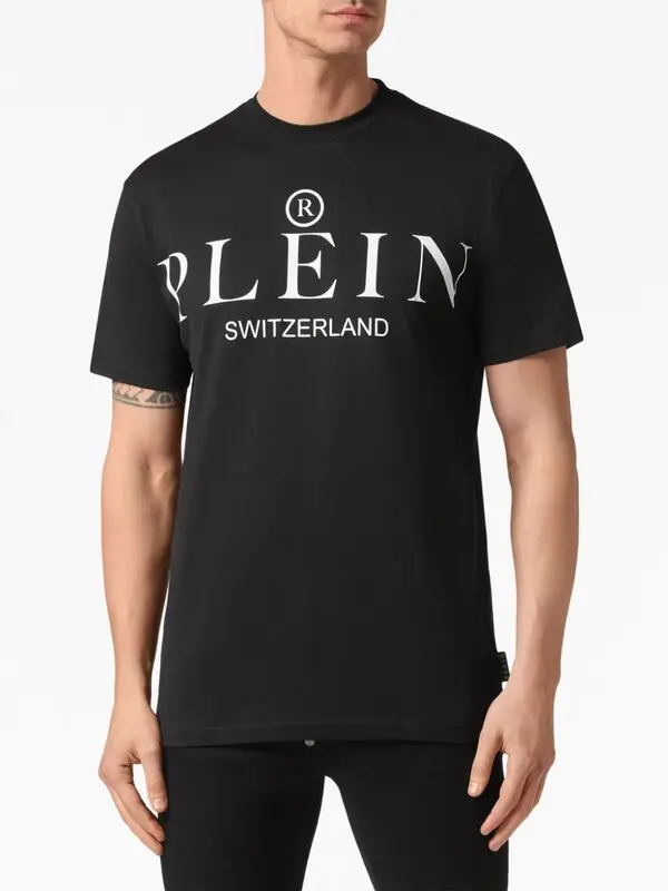 Philipp Plein Logo T-shirt - Black