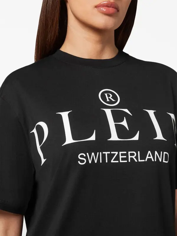 Philipp Plein Logo T-shirt - Black